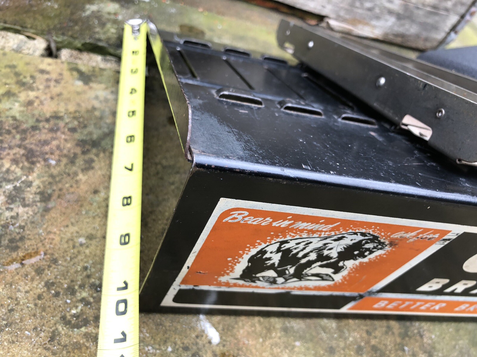 Vtg 1950s Grizzly Brake Lining Parts Catalog Counter Display Rack Bear ...