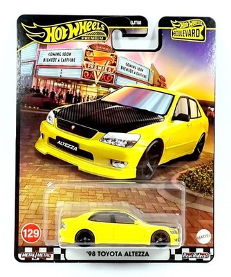 HOT WHEELS PREMIUM / No. 129 1998 Toyota Altezza (Yellow) / BOULEVARD ...