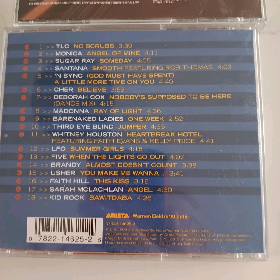 TOTALLY HITS 90S 2005 2 CD LOT Orig Artists 387 Songs Carefully ...
