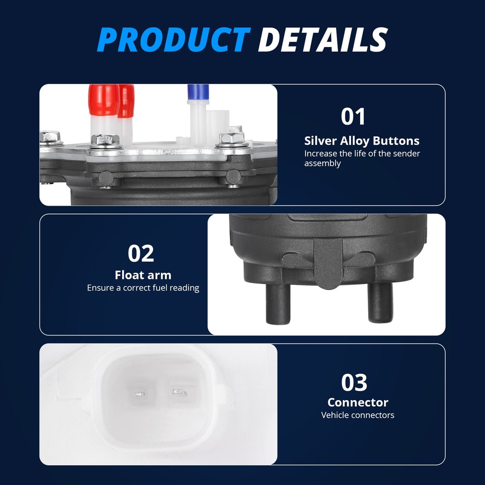 Direct Fit Fuel Pump For Honda Foreman 500 Rancher 420 TRX700 2007-2014 ...