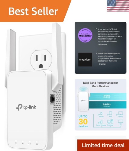 Best-Selling AC1200 WiFi Extender - Fast Dual Band Coverage for Entire ...