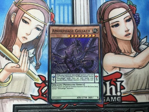 yugioh Amorphage Goliath super rare unlimited edition SHVI-EN031 | eBay