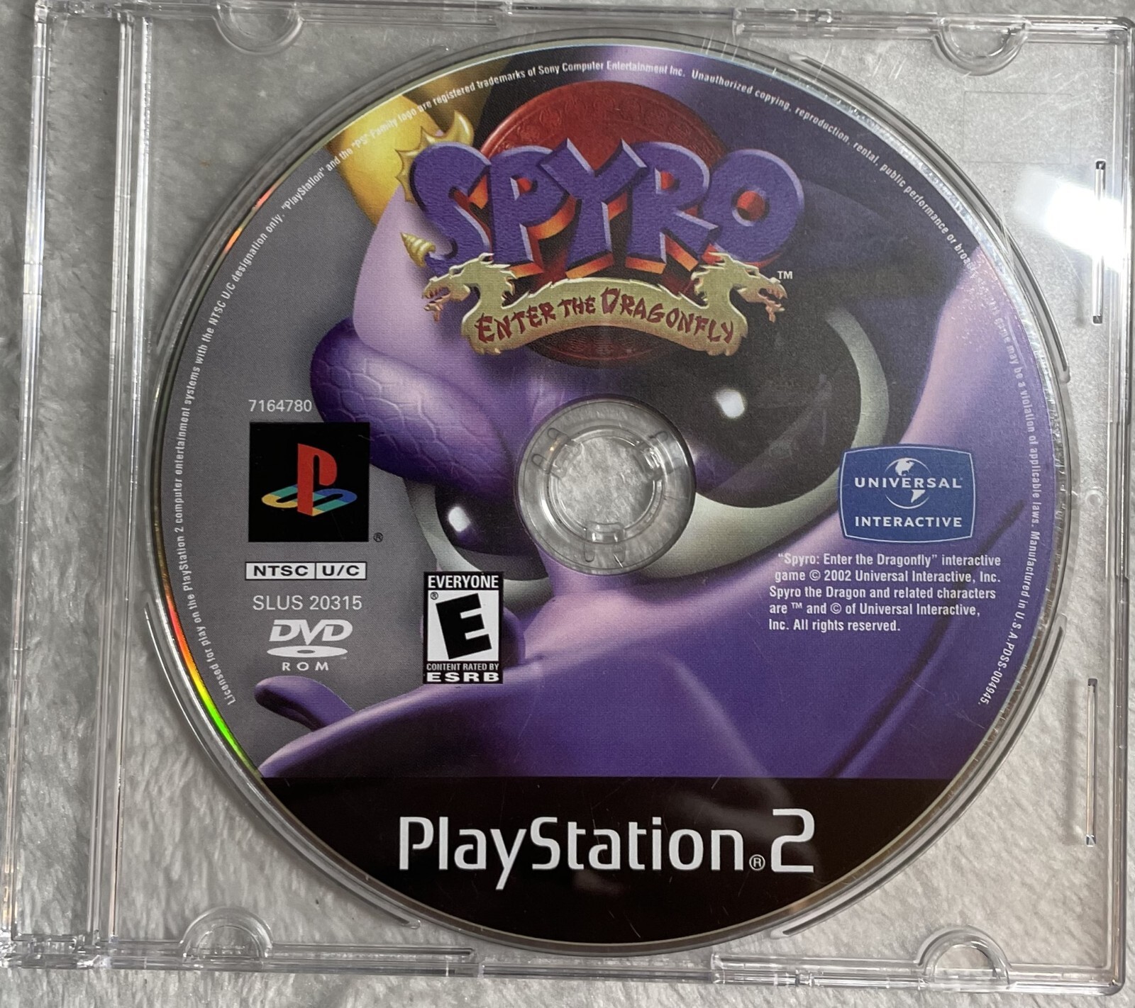 Spyro: Enter the Dragonfly - PlayStation 2 - PS2 - Disc Only - Tested ...