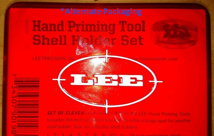 Lee Precision Hand Priming Tool Shell Holder Set of 11 Shellholders ...