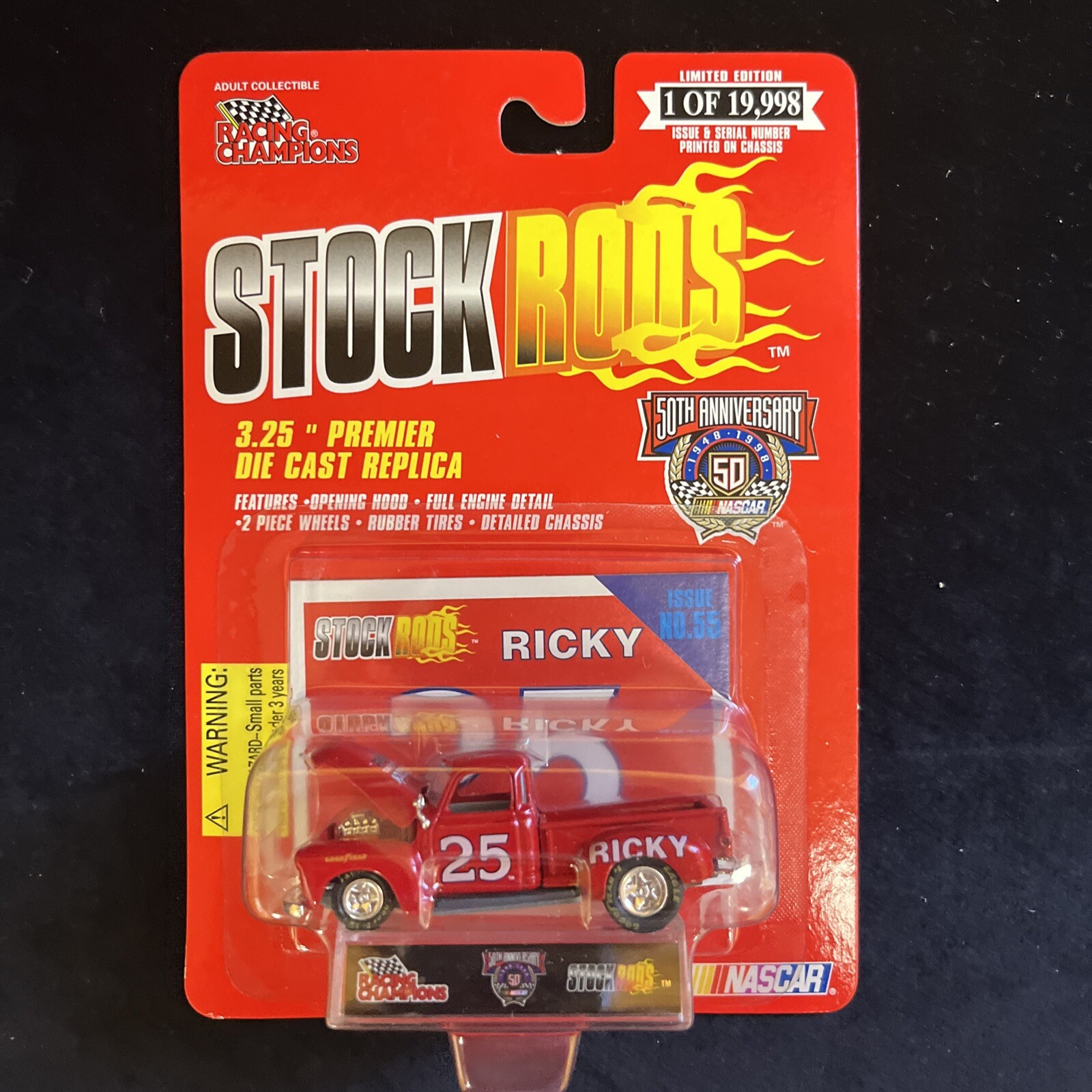 Racing Champions Stock Rods Ricky Rudd Hendrick Red Issue #55 | eBay