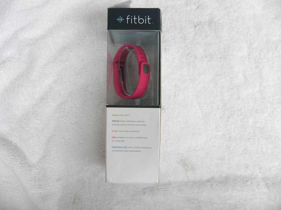 Fitbit Flex Wireless Activity and Sleep Tracker Wristband Pink with ...