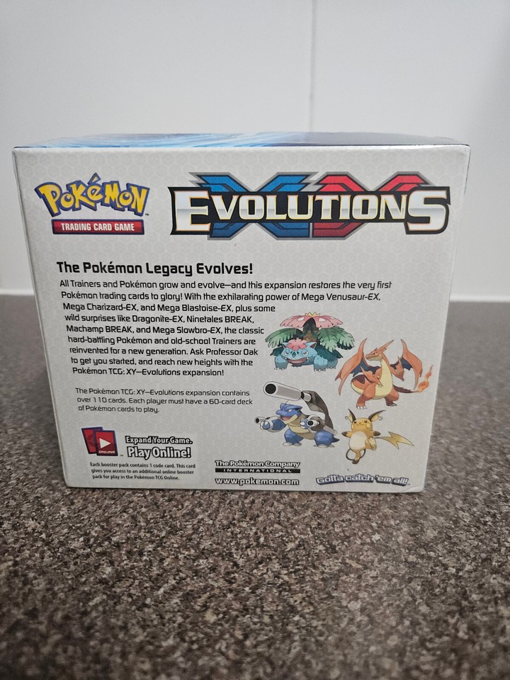 Pokemon TCG XY Evolutions Booster Box - SEALED | eBay