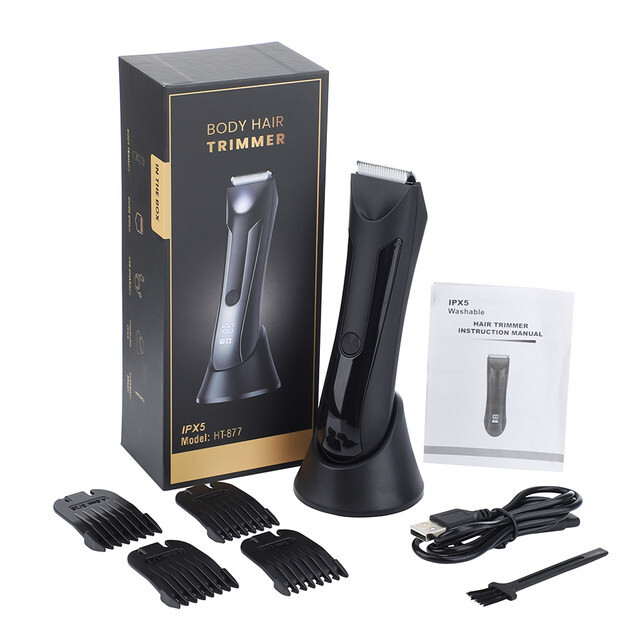 Manscape Groin Hair Trimmer for Men's Electric Ball Trimmer Wet/Dry ...