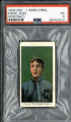 1909 E90-1 American Caramel Addie Joss (Portrait) - PSA 5 | eBay