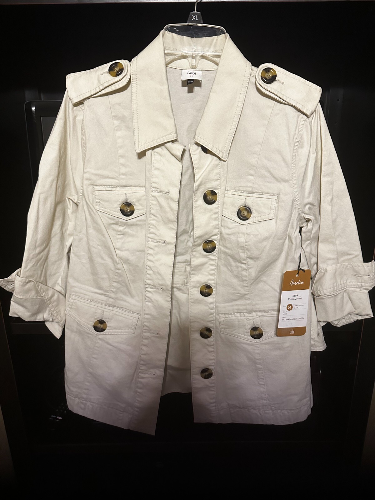 CAbi Kenya Jacket - Size M New with tags | eBay