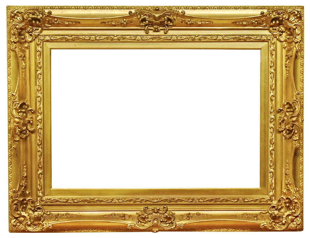 Antique Gold Frame Png