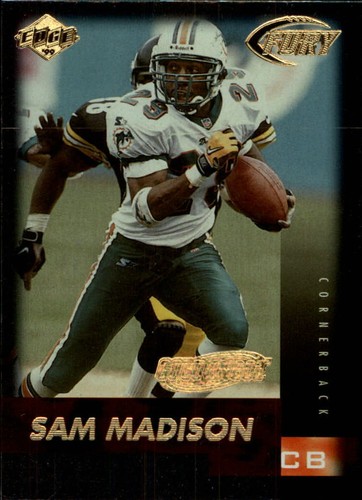 1999 Collector's Edge Fury Gold Ingot Dolphins Football Card #88 Sam ...