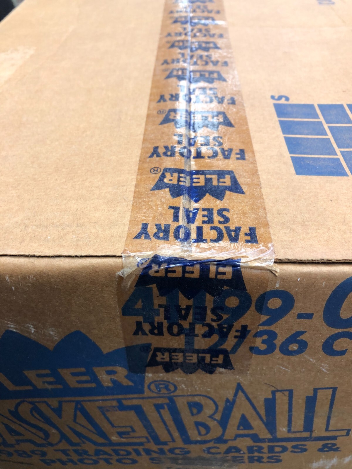 1989-90 Fleer Basketball Factory Sealed Hobby Case!!! | eBay