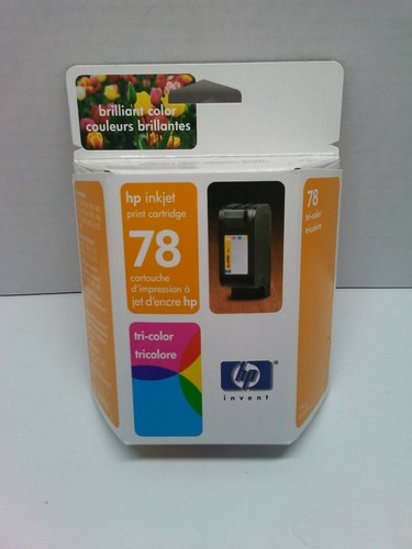HP 78 Tri-Color Ink Printer Cartridge Inkjet Expired 9/2004- brand new ...