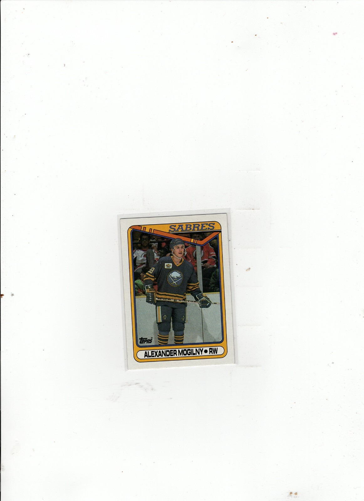 1990-91 Alexander Mogilny Topps ROOKIE Card #42 Free Shipping (B-1580 ...