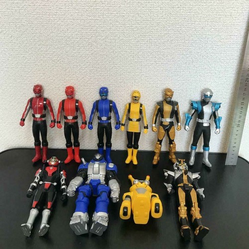 Power Rangers Sentai Beast Morphers Gobusters Go Buster Soft Vinyl ...