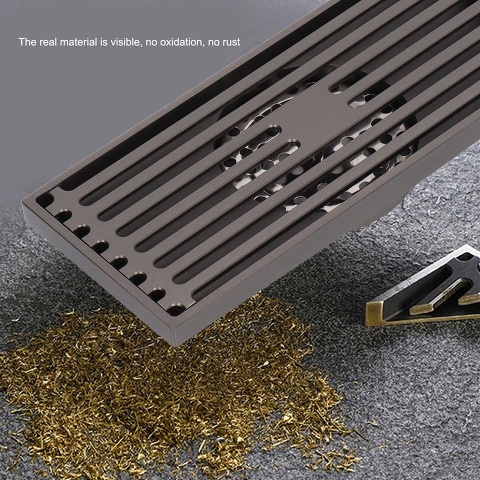 ・Rectangular Large Displacement Floor Drain Odor Proof Insect Proof ...