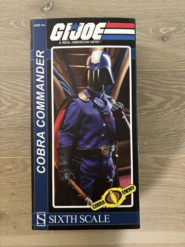 Sideshow Collectibles 1/6 Scale 12” Cobra Commander GI JOE Action ...