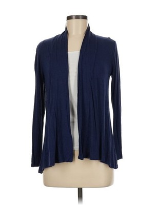 Always Indigo Women Blue Cardigan M | eBay