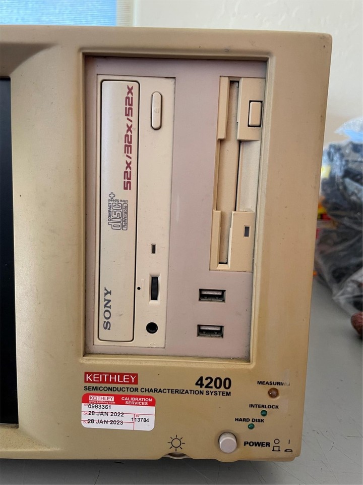 Keithley 4200-SCS Semiconductor Parameter Analyzer w/ 4 SMU Cards | eBay