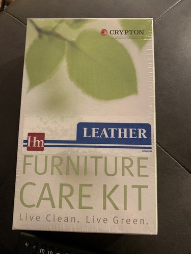 Crypton Leather & Wood Furniture Care Kit CP-PIPV-1P05 sealed new cryp ...