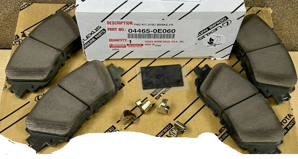2018-2021 TOYOTA CAMRY GENUINE OEM FRONT & REAR BRAKE PADS 044650E060 ...