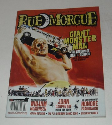 2005 RUE MORGUE MONSTER MAGAZINE #153 BERT I GORDON FILMS JOHN ...