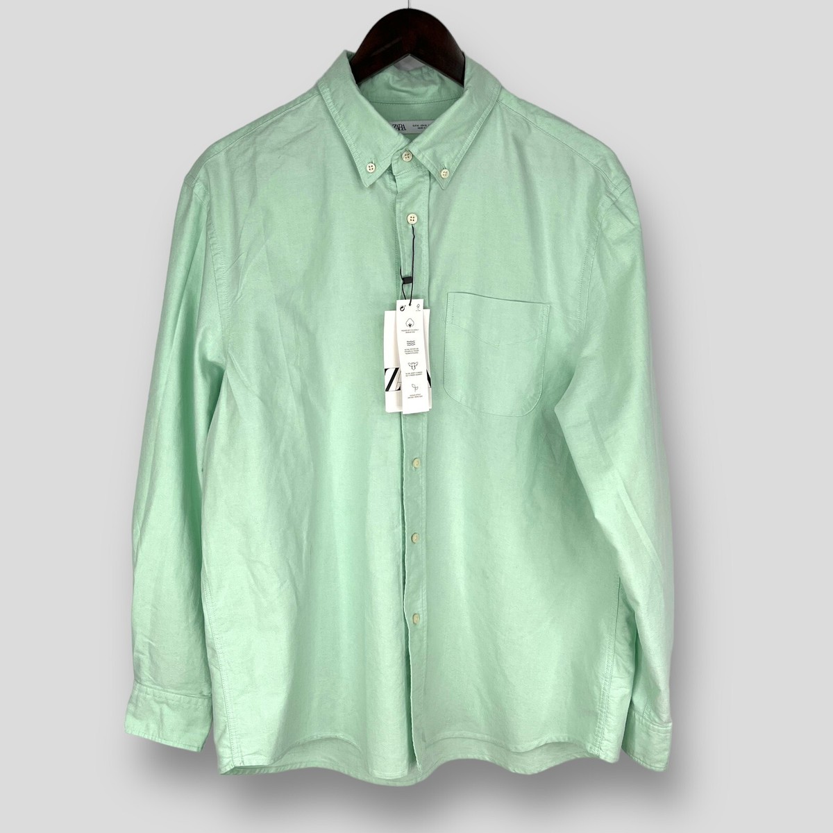 Mint Color Mens Shirt Mint Linen Shirt | SPIER & MACKAY