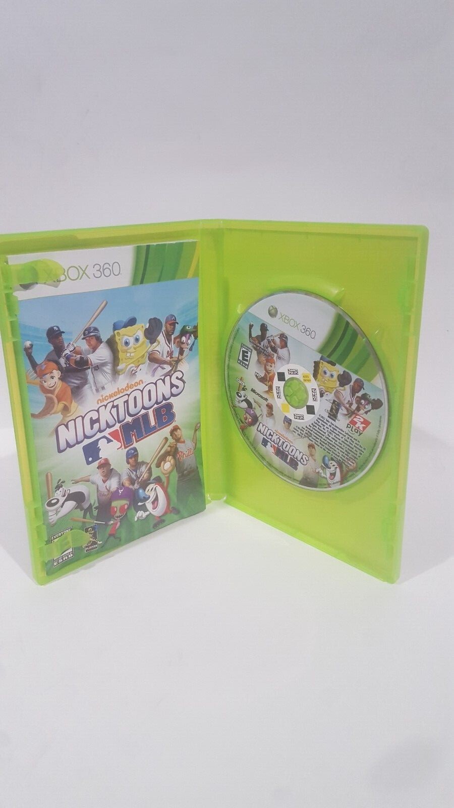 Nicktoons MLB Video Game (Microsoft Xbox 360, 2011) Complete, Good ...