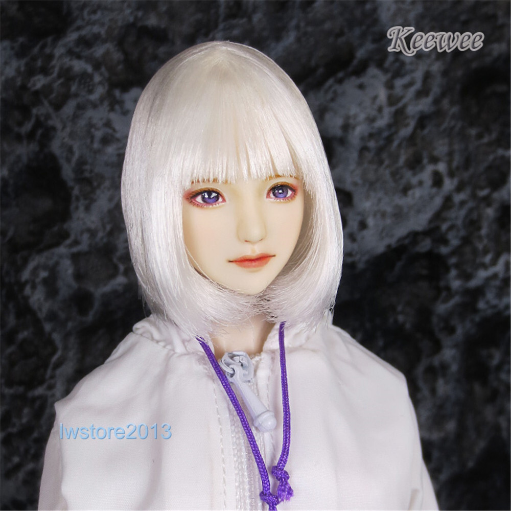 1:6 Beauty Girl Obitsu Head Sculpt Carved For 12" Female PH TBL Figure ...