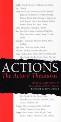 Maggie Lloyd-Williams Marina Calderone Actions: The Actors' Thesaurus ...