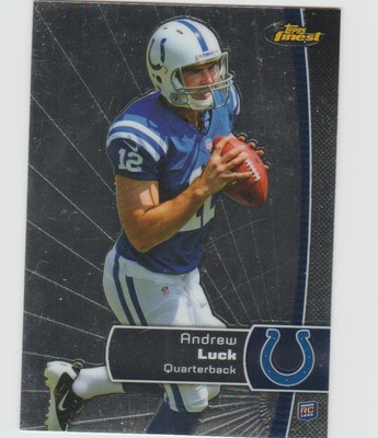 2012 FINEST ANDREW LUCK ROOKIE | eBay
