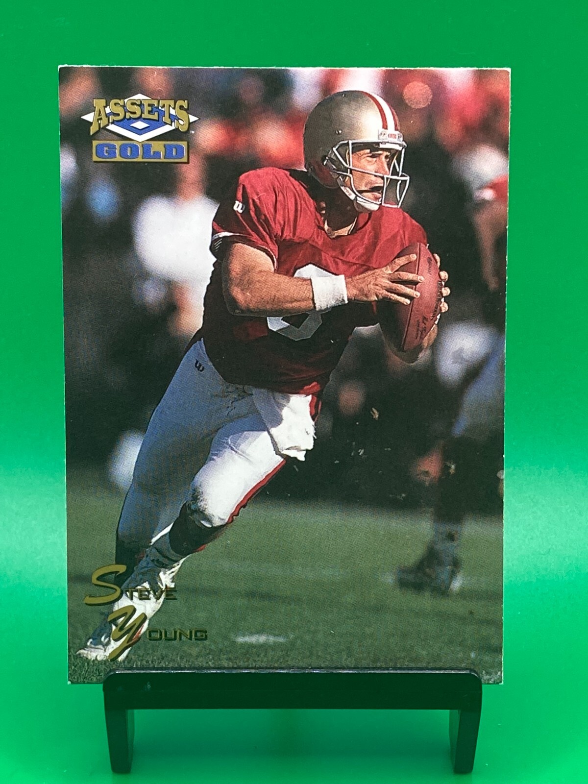 1995 Classic Assets Gold San Francisco 49ers #29 Steve Young Football ...