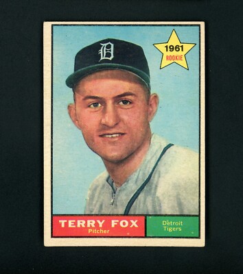 Terry Fox 1961 Topps Rookie - Detroit Tigers #459 EX-MT | eBay