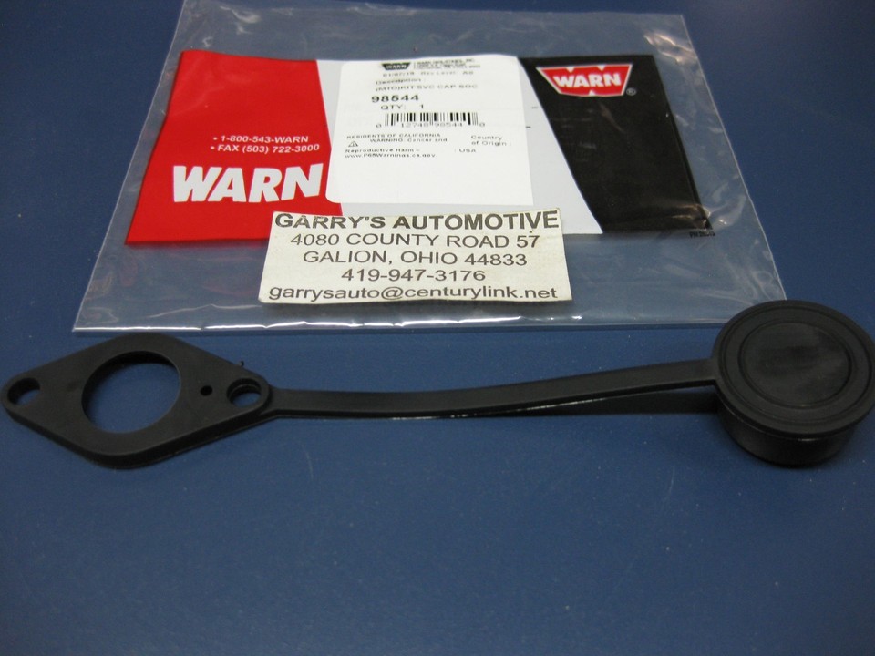 WARN 98544 Remote Control Receptacle Winch Replacement Plug Cover Cap ...