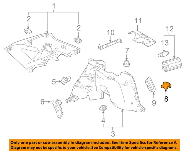 Lexus TOYOTA OEM 15-17 Nx200t Interior-lower Quarter Trim Hook ...