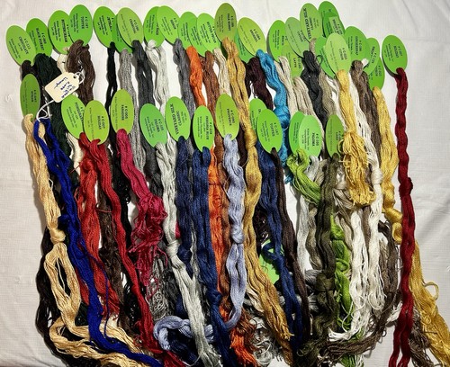 Vineyard Silk Classic Threads 40 piece lot Assorted colors 100% Silk | eBay