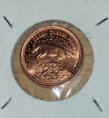 1969 Green Cheese Penny ~ Moon Money - And The Cow Jumped Over The Moon ...
