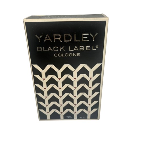Yardley Black Label Cologne 7 Oz VTG Splash Unopened New Old Stock Men ...