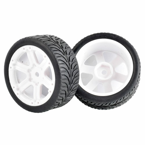 1/10 Onroad Touring Rc Car Wheel & Rubber Tires For Traxxas Nitro 4tec ...