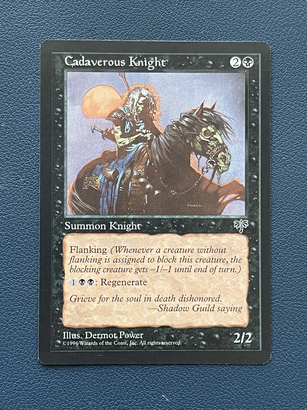 MTG Cadaverous Knight Mirage Regular | eBay