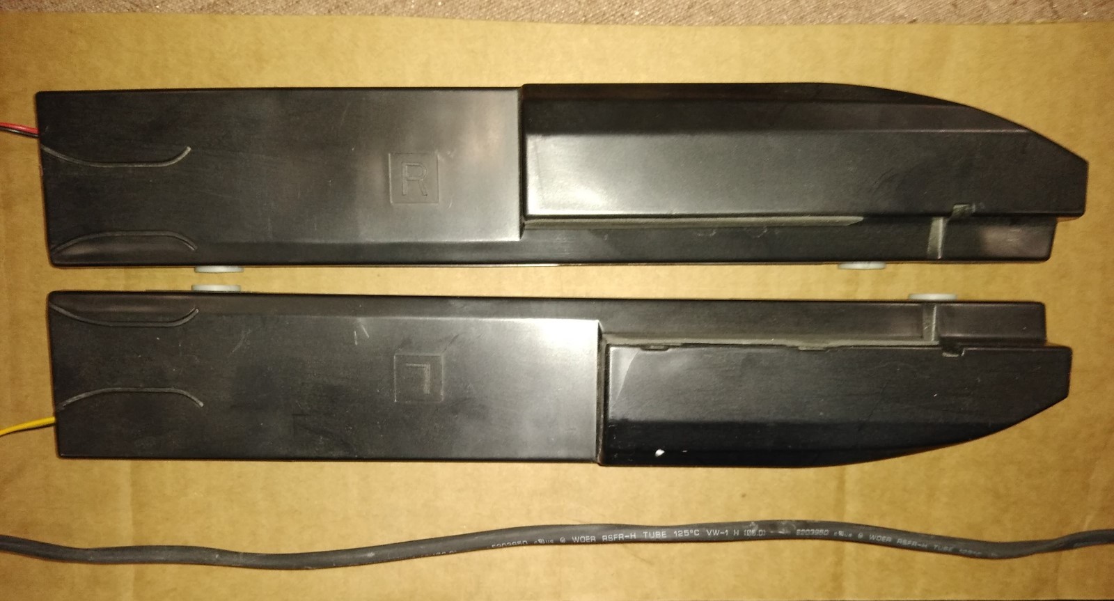 25MM36 SAMSUNG LN52A650A1F TV PARTS: SPEAKERS, SOUND GREAT, 12.6" X 2.1 ...