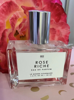 NEW Rare ROSE RICHE #002 EAU DE PARFUME BY TRU FRAGRANCE / GOURMAND 1 ...