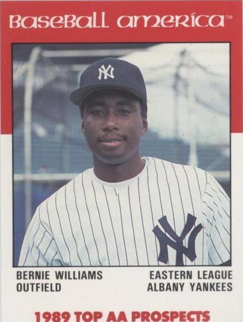 1989 Baseball America Top AA Prospects - Bernie Williams #AA-5 (RC ...