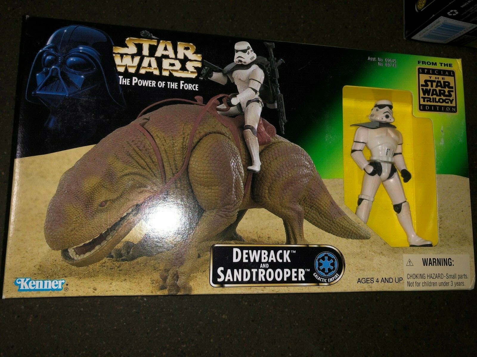 Star Wars Power Of The Force Dewback & Sandtrooper Kenner 1997 Special ...