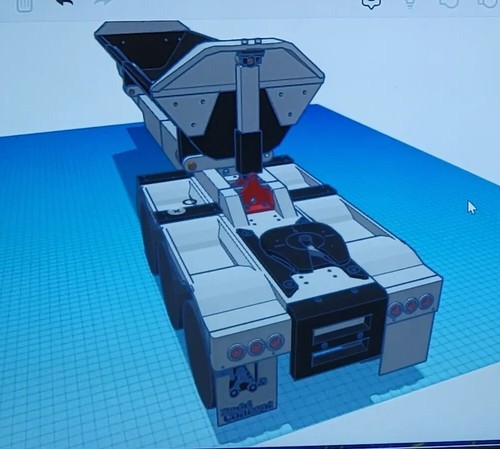 (3D 1/14 KIT) Side Dump Road B Train Pup Trailer Tamiya King Globe ...