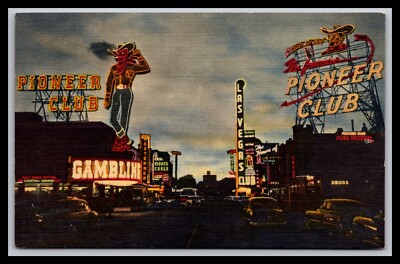 Post Card - The Howdy Podner Of Las Vegas - Pioneer Club - Las Vegas ...