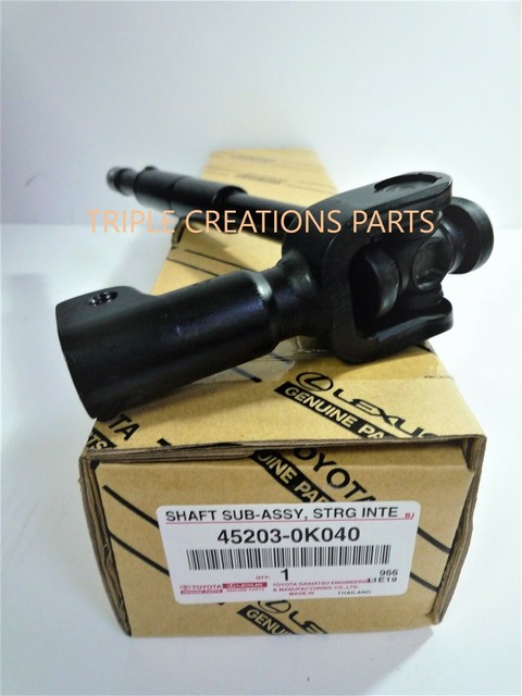 45203-0k040 Genuine Toyota Steering Intermediate Shaft Sub-assy No.2 ...