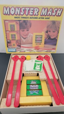 1987 Monster Mash Board Game No. 0495 by Parker Brothers Great ...