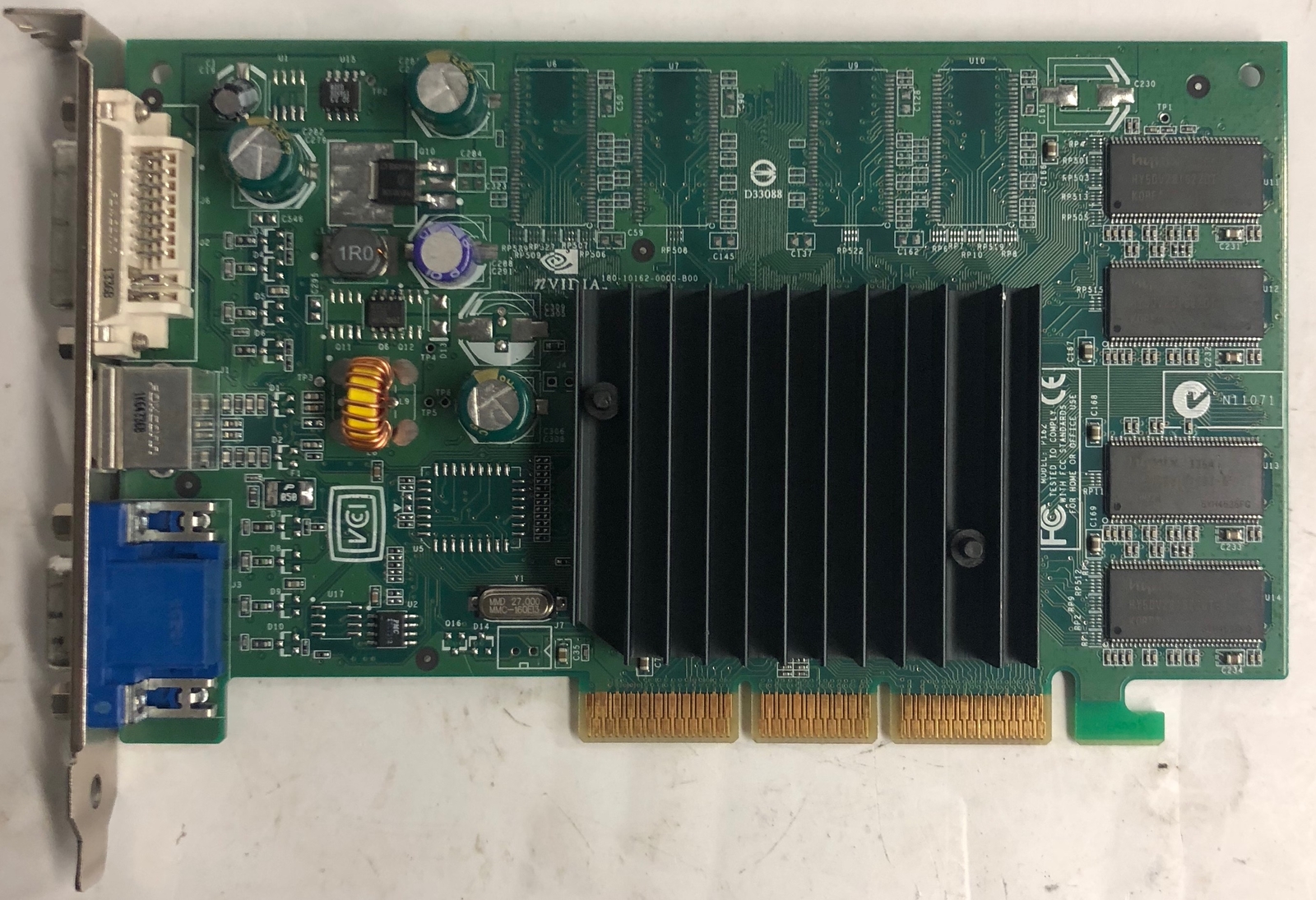 nVidia GeForce MX440 64MB AGP Graphics Card- 180-10162-0000-B00 | eBay